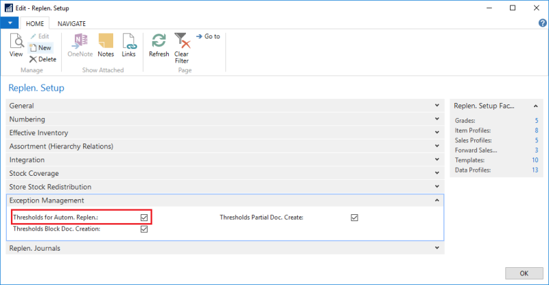 How to: Set Up Thresholds