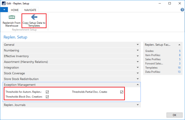 How to: Set Up Thresholds
